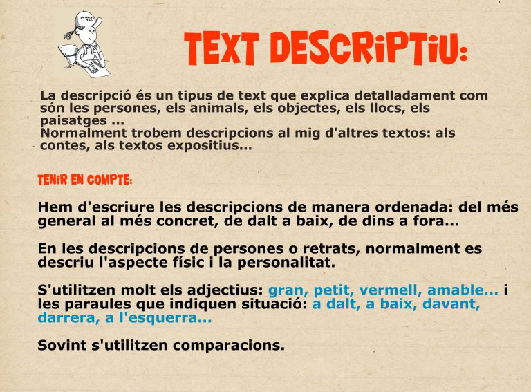 text-descriptiu – Aula de català